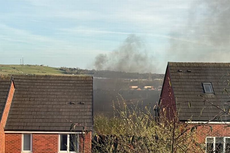 Arsonists blamed as derelict Hanley building goes up in flames