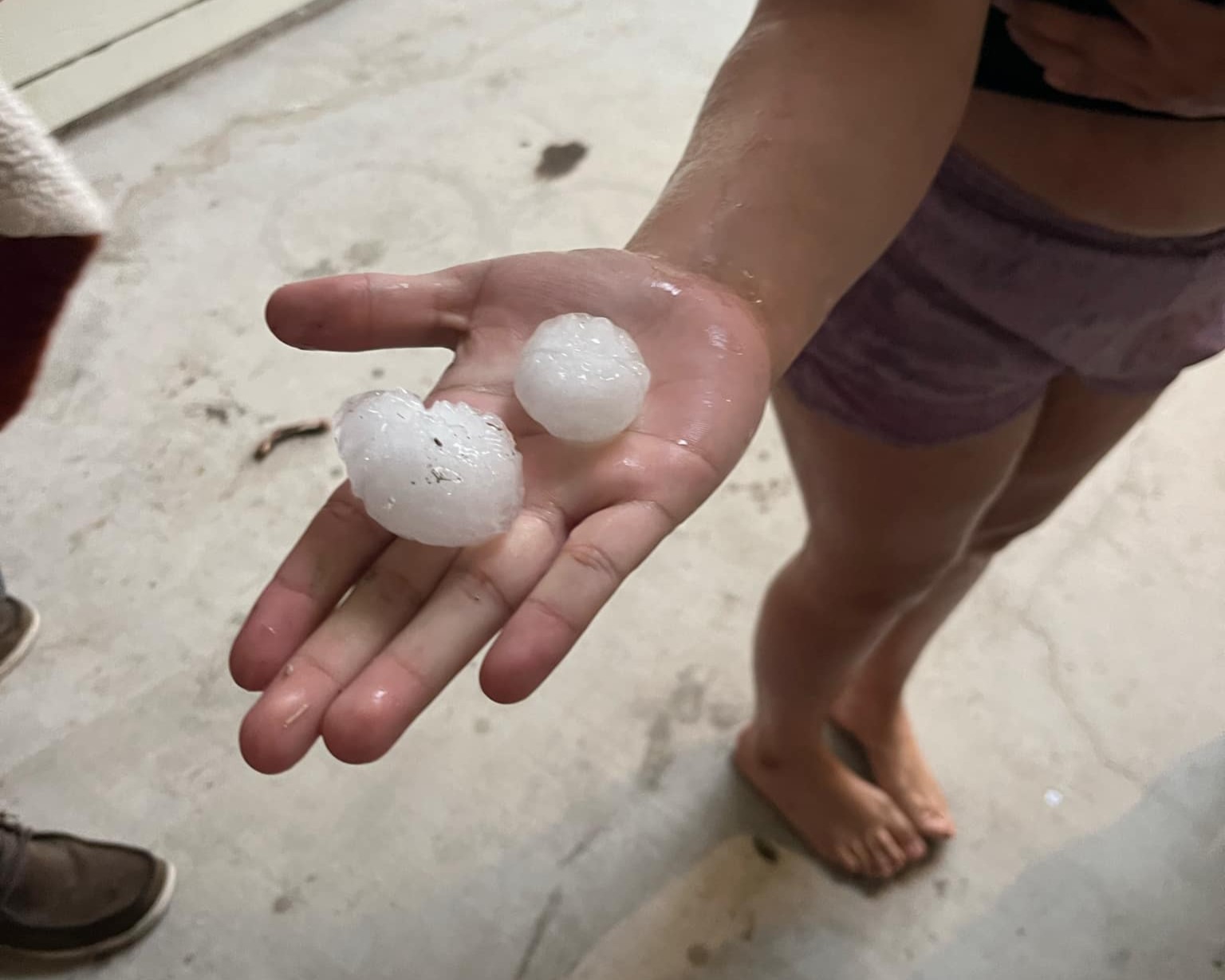 WATCH: Why did golf ball-size hail hit San Antonio? Here's what to know.