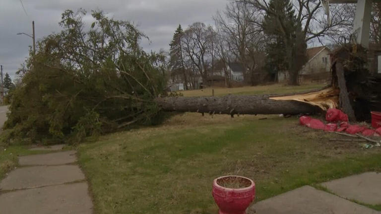 Severe storms leave damage, power outages across Flint