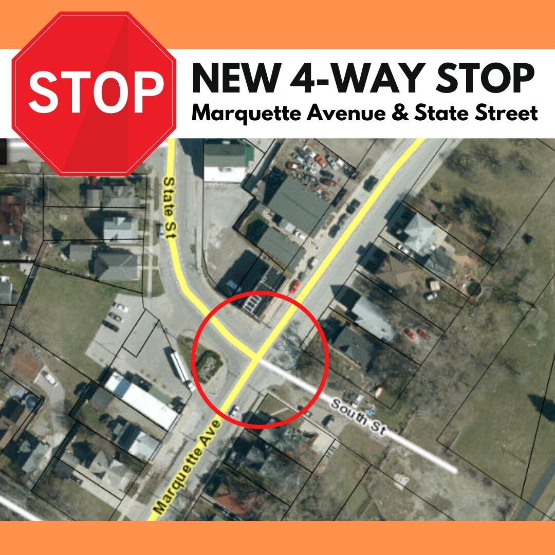 Bay City installing new 4-way stop at popular intersection