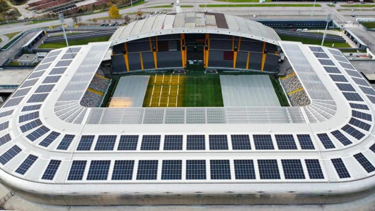 Udinese, il Bluenergy Stadium distribuisce energia alla città