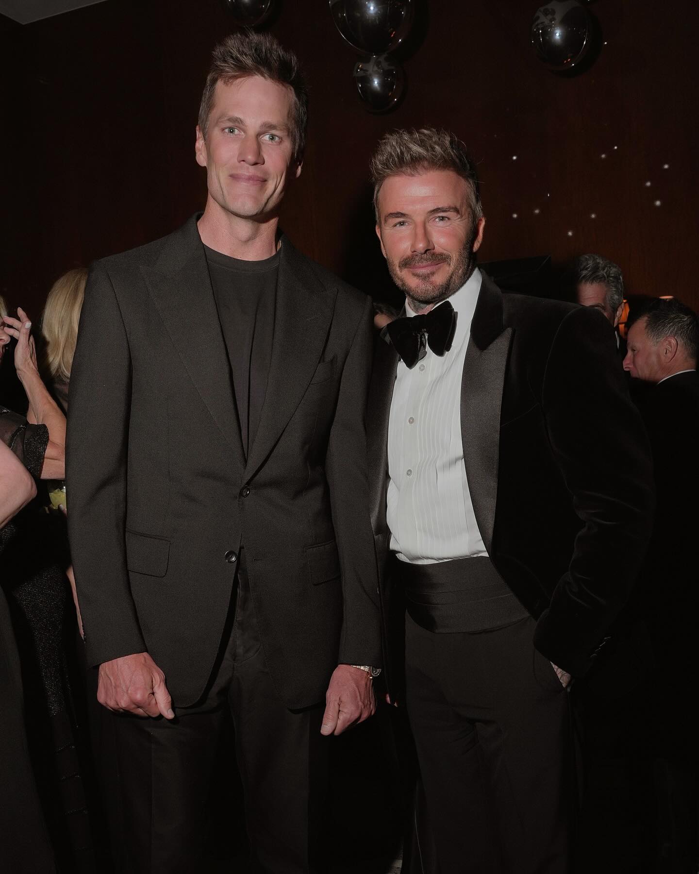 David Beckham has no cares in the world at celeb-packed 50th birthday ...