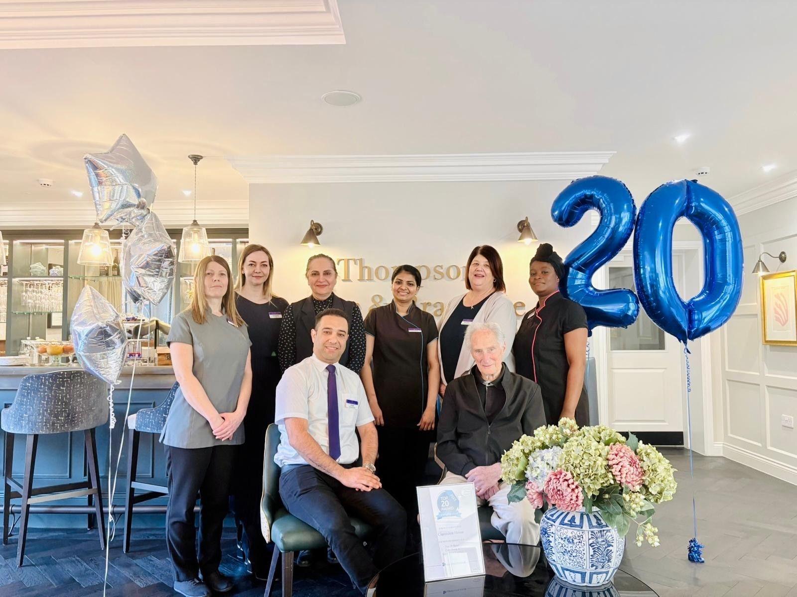 Residents rate Buckingham care home as one of the top in South East England