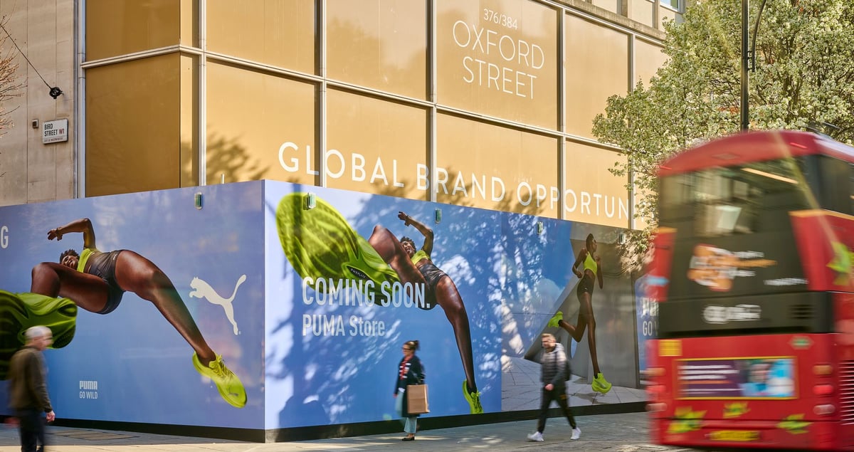 Puma to open huge new West End flagship on Oxford Street this Autumn