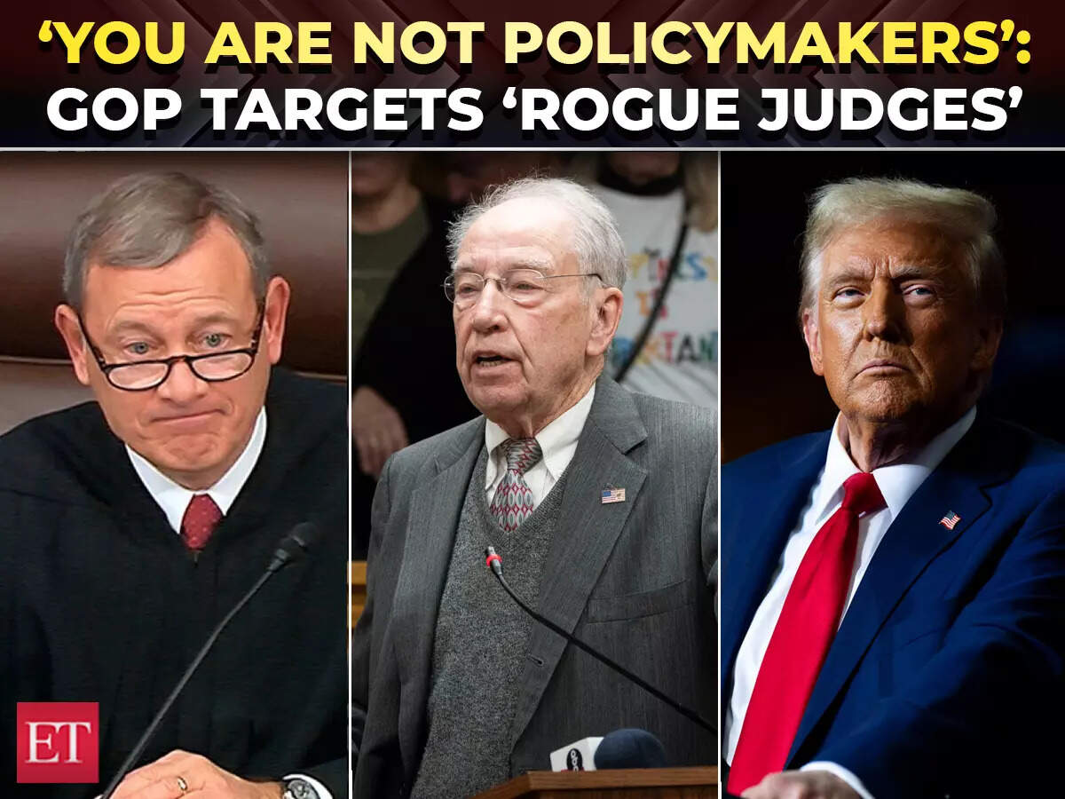 'Doing great damage': GOP targets ‘rogue judges’ blocking Trump’s ...