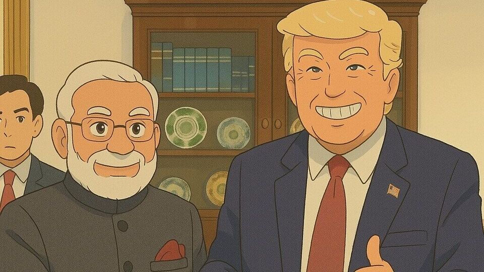 Sam Altman posts Indian flag, reshares PM Modi's Ghibli-style images ...