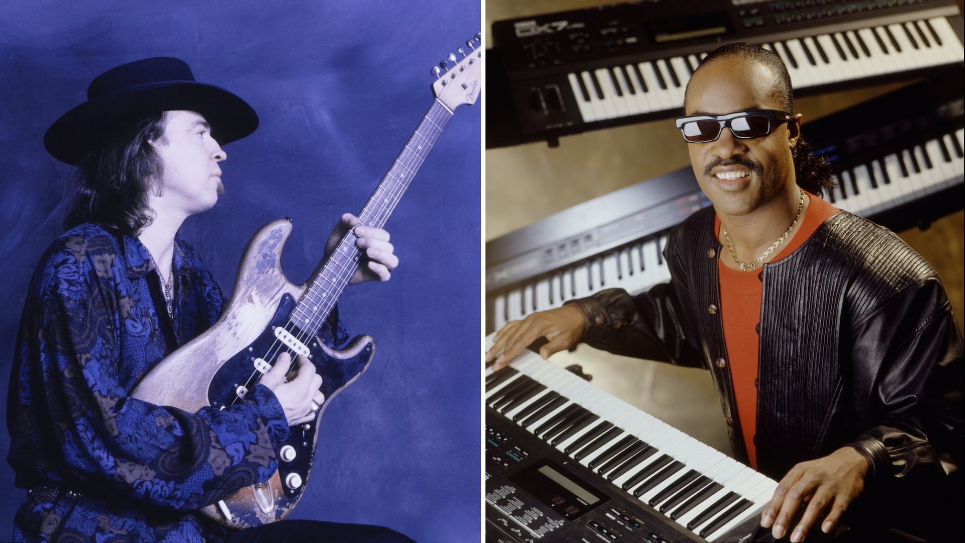 That time Stevie Wonder jammed with Stevie Ray Vaughan... and played ...