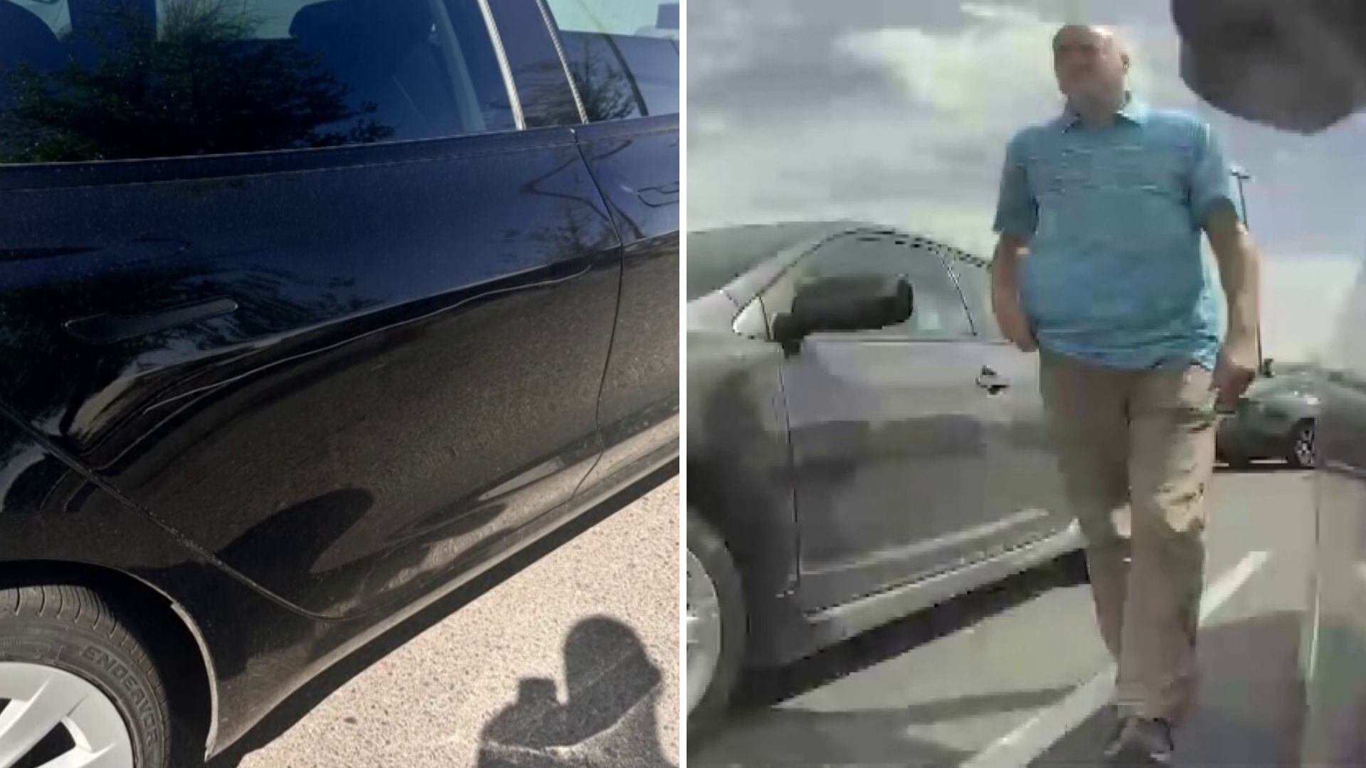 Gilbert realtor’s Tesla keyed at SanTan Village, suspect identified