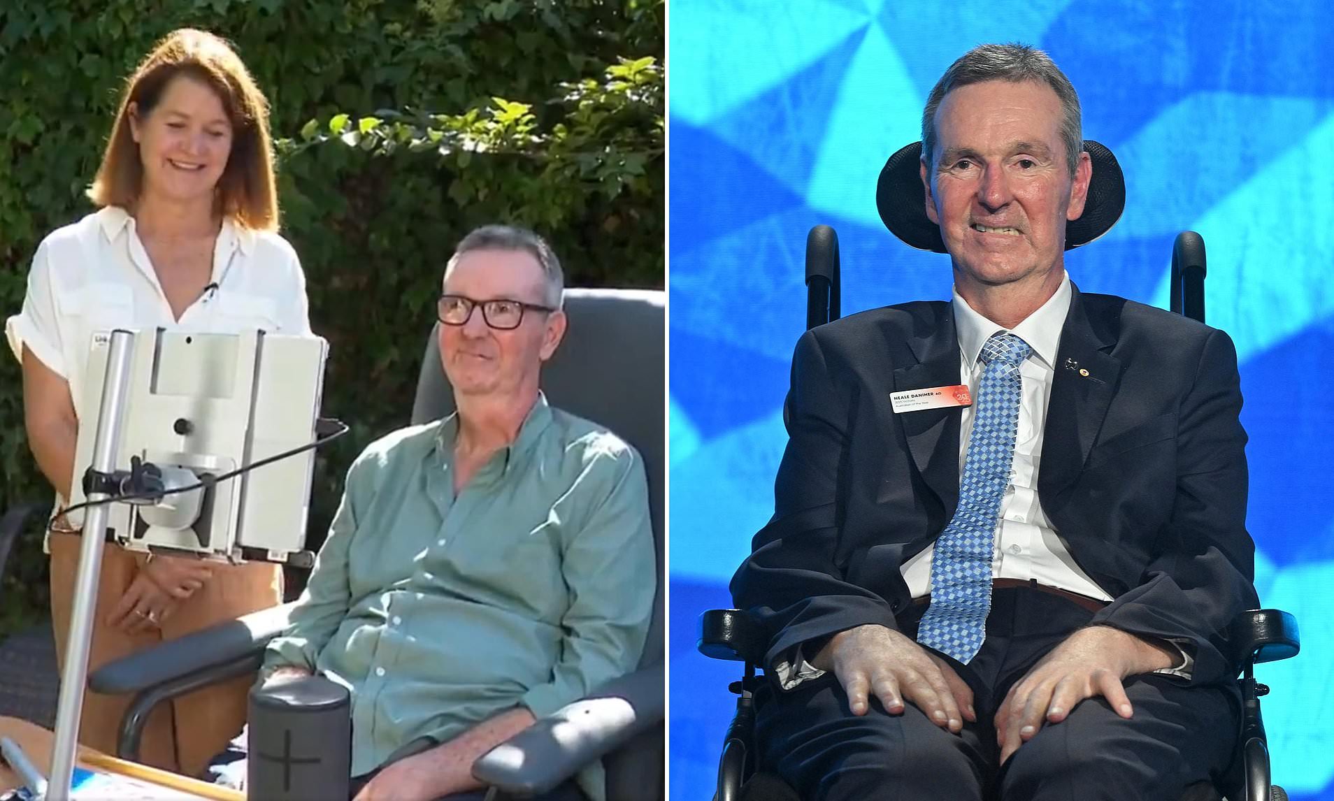 How footy icon Neale Daniher spoke in his own voice for the first time ...