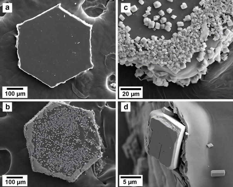 Microplastics pollution from glitter can disrupt marine biomineralization