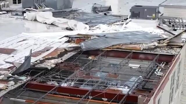 Deadly severe storm tore through school roof and injured students