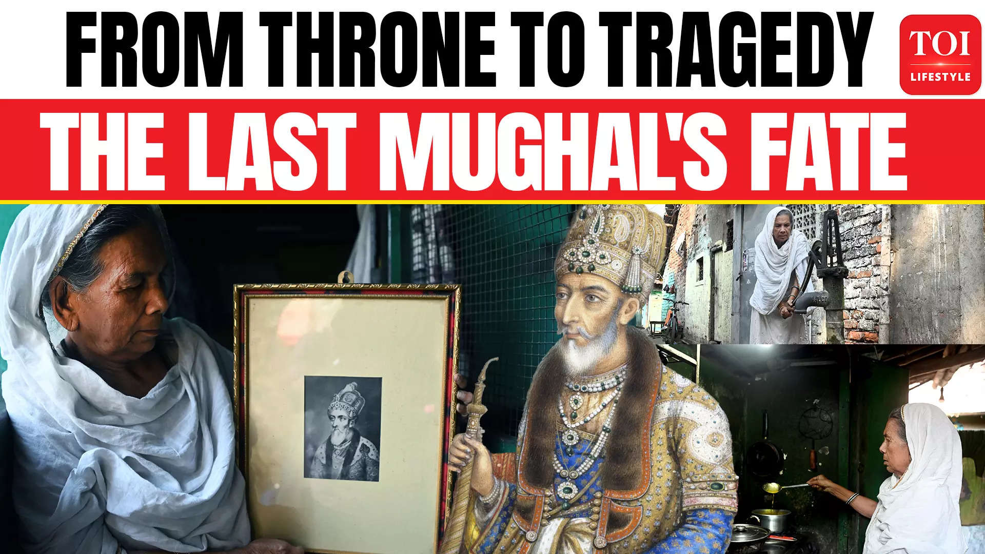 The Last Mughal Family Member Left to Struggle – Heartbreaking Story of ...
