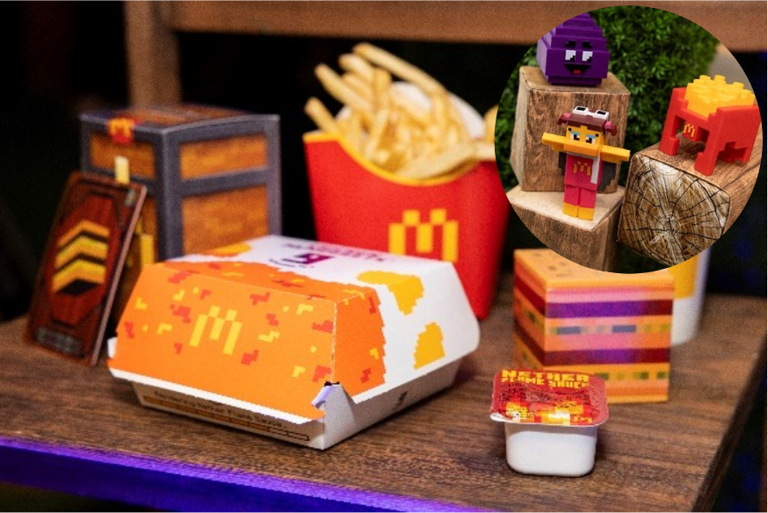 It's my usual McDonald's, only blockified! Brand new Minecraft Movie ...