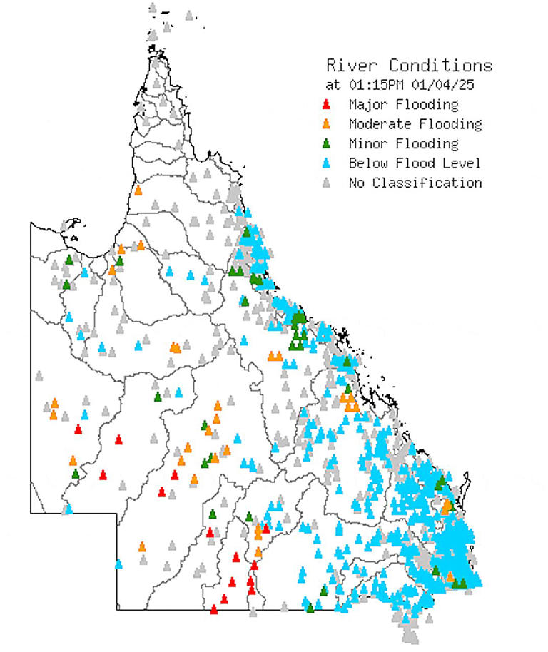 Torrential rains created devastating inland seas in outback Queensland ...
