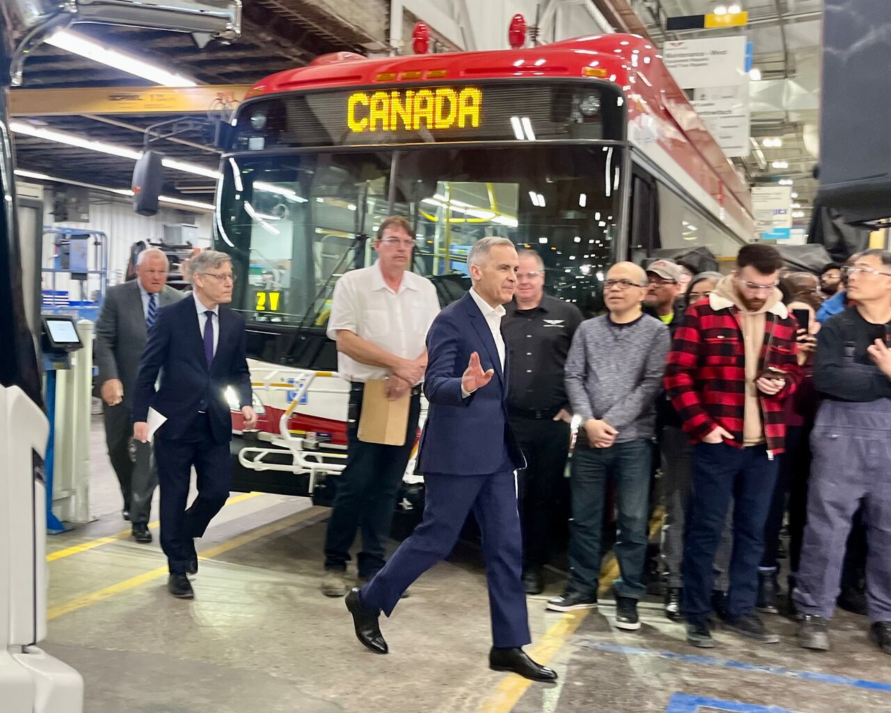 Liberal Leader Carney says Winnipeg's NFI Group may be exempt from ...