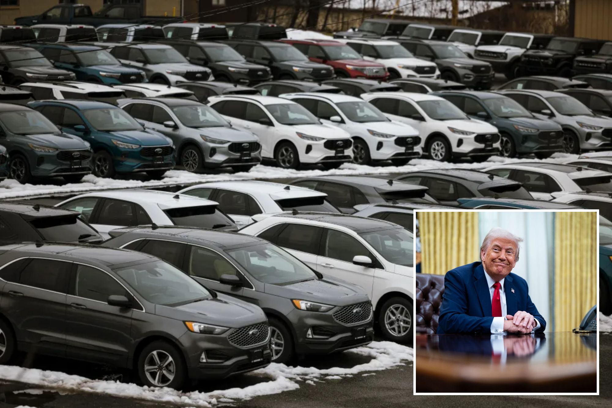Car dealerships see spike in customers before ‘damaging’ tariffs hit ...