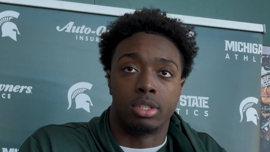 WATCH: Michigan State QB Aidan Chiles Talks Spring Ball, More