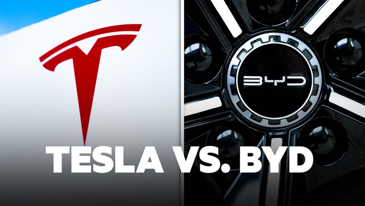 These 5 charts show how tight the competition is between Tesla and ...