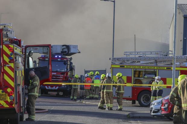 Investigation to be launched following huge Cumbernauld fire