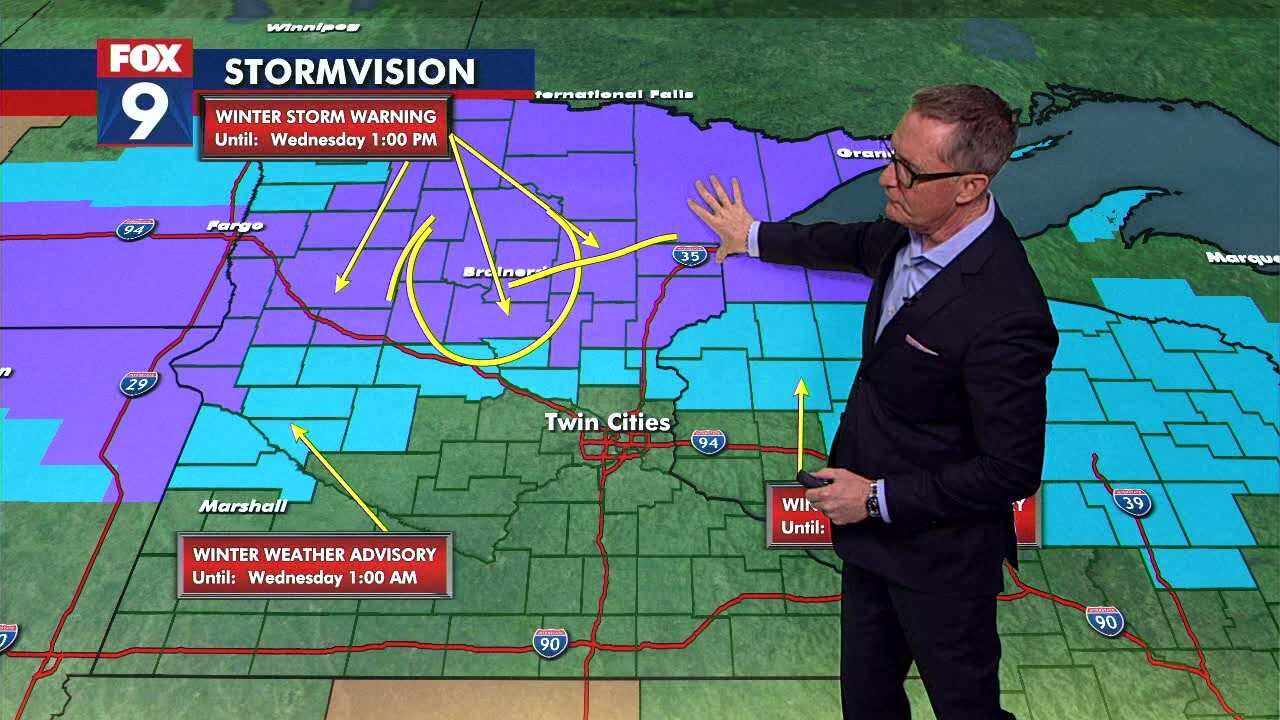 ‘Sprinter’ weather brings more snow to Minnesota