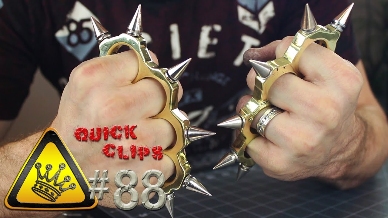 Learn To Make Brass Knuckles From Bullet Shells