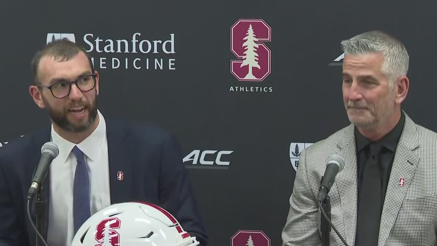 Stanford welcomes football coach Frank Reich
