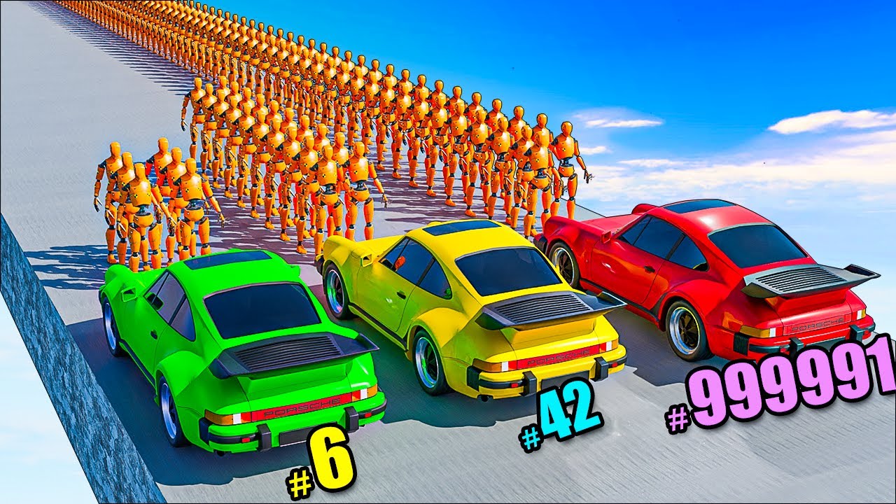 How Many Dummies Does It Take to Stop a Car in BeamNG?—Impact Test