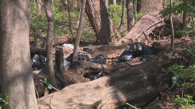 Concerns over trash piling up in Northwest DC