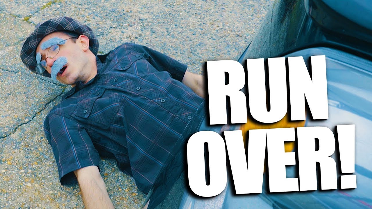 Old man gets run over?