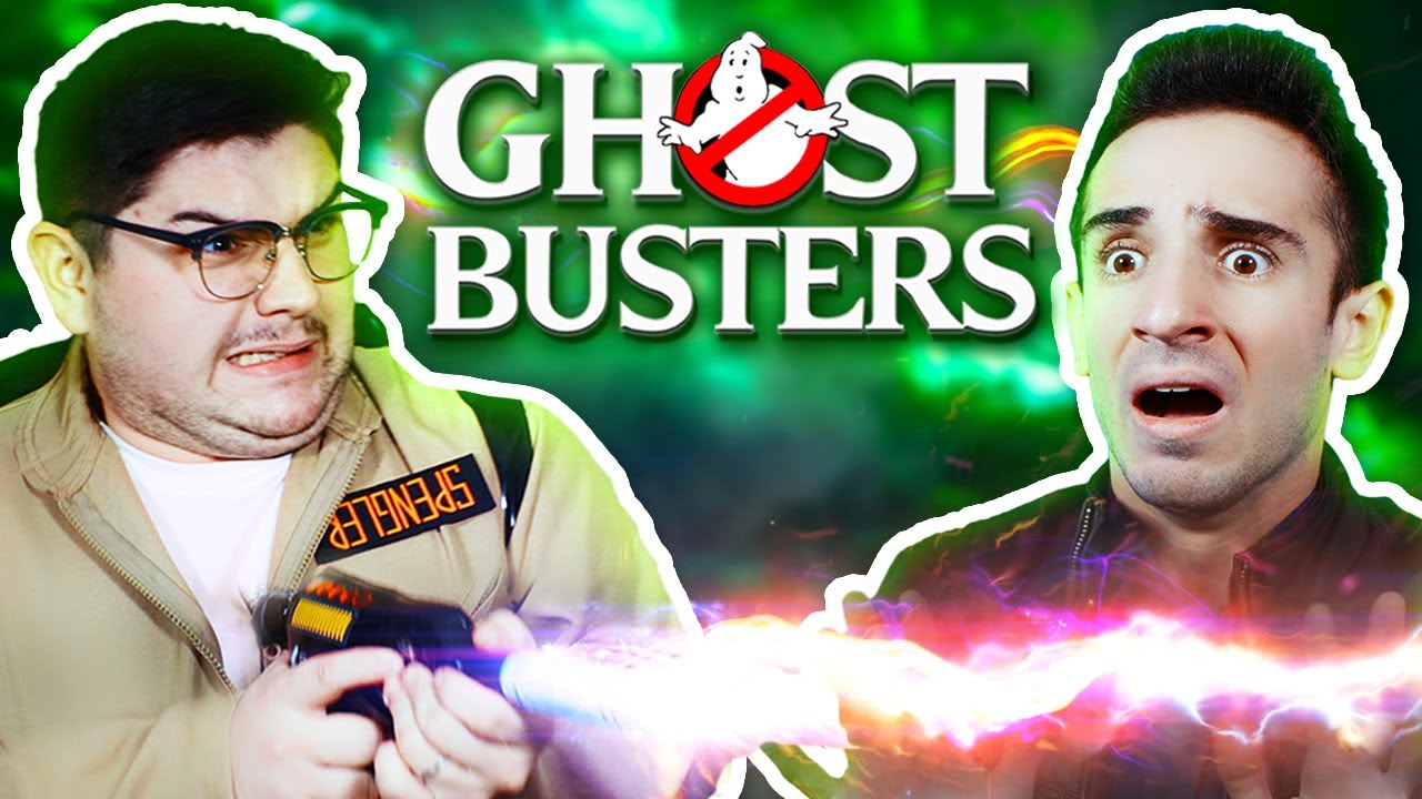 Daring Ghostbusters team hunts spirits in the house