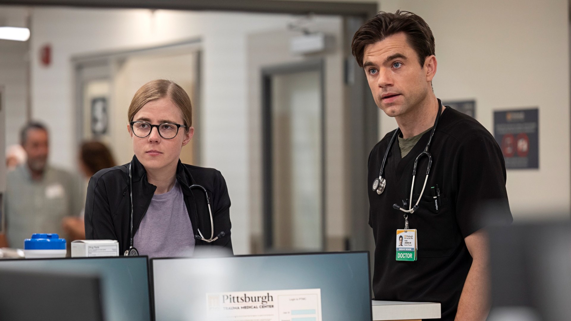 Patrick Ball Finds 'The Pitt' Fans Shipping Mel and Langdon 'Really Strange'