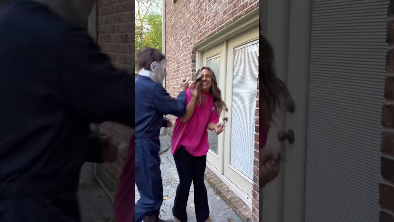 POV you're running away from Michael Myers & you drop the keys