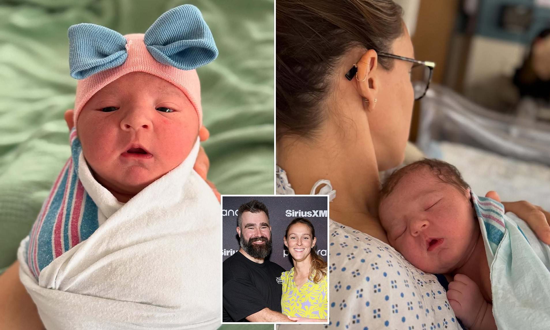 Jason and Kylie Kelce announce the birth of their fourth child... and ...