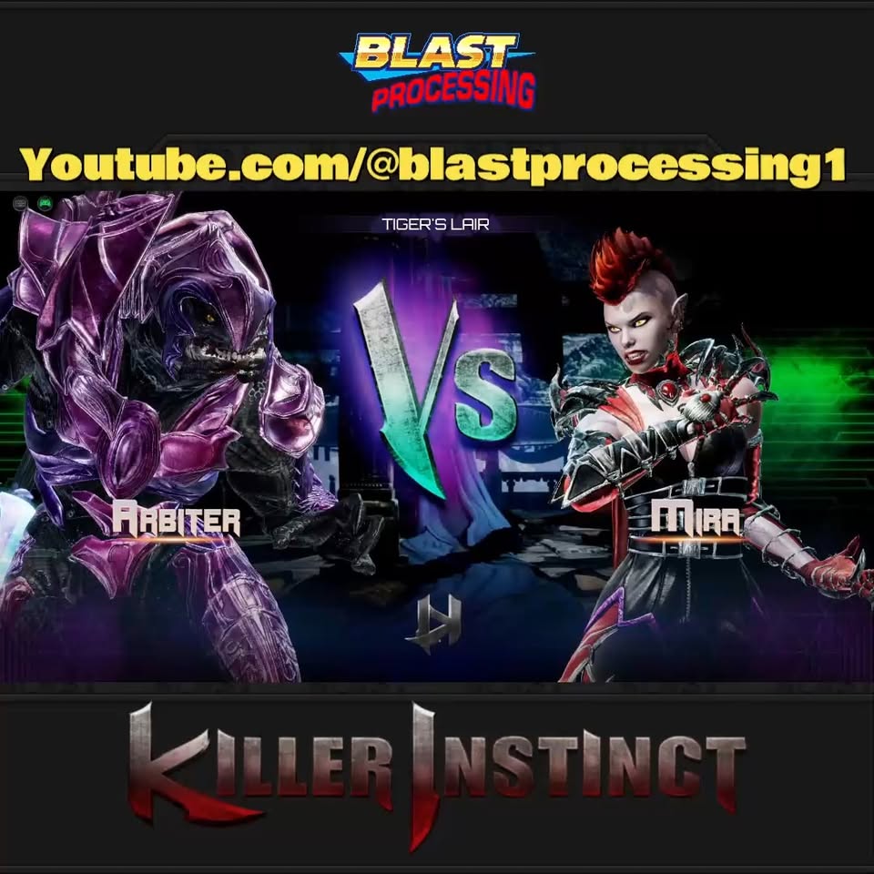 Killer Instinct Battles Retro Cinder vs. Modern Cinder and Arbiter vs. Mira