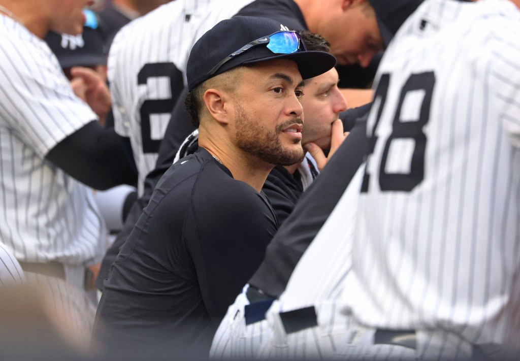 Yankees’ Giancarlo Stanton making progress from elbow injury but has to ...