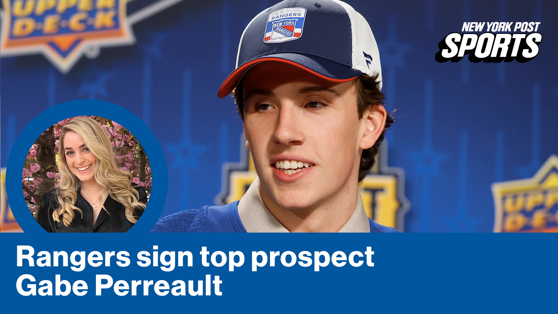 Rangers sign top prospect Gabe Perreault after Boston College's NCAA ouster