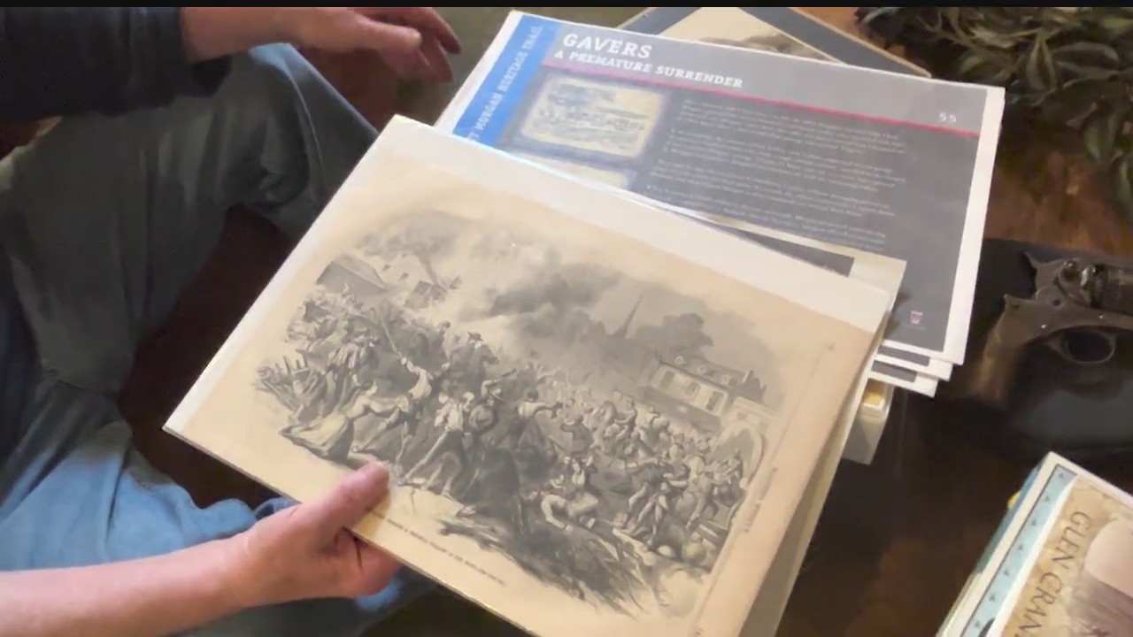 Historian shares local Civil War lore with Morgan's Raid