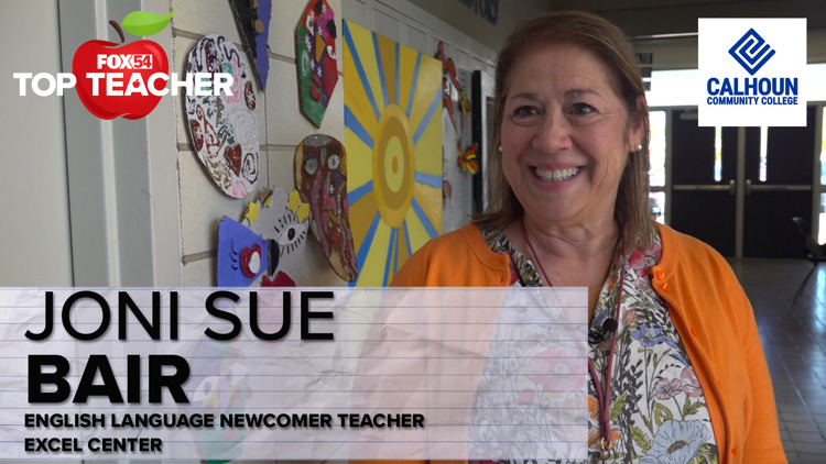 FOX54 Top Teacher Joni Sue Bair | Inspiring global students in a ...