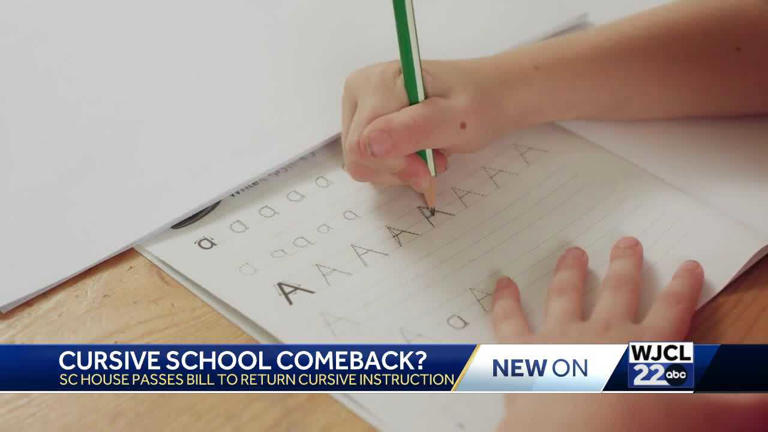 Cursive Comeback? What's behind the push from South Carolina ...
