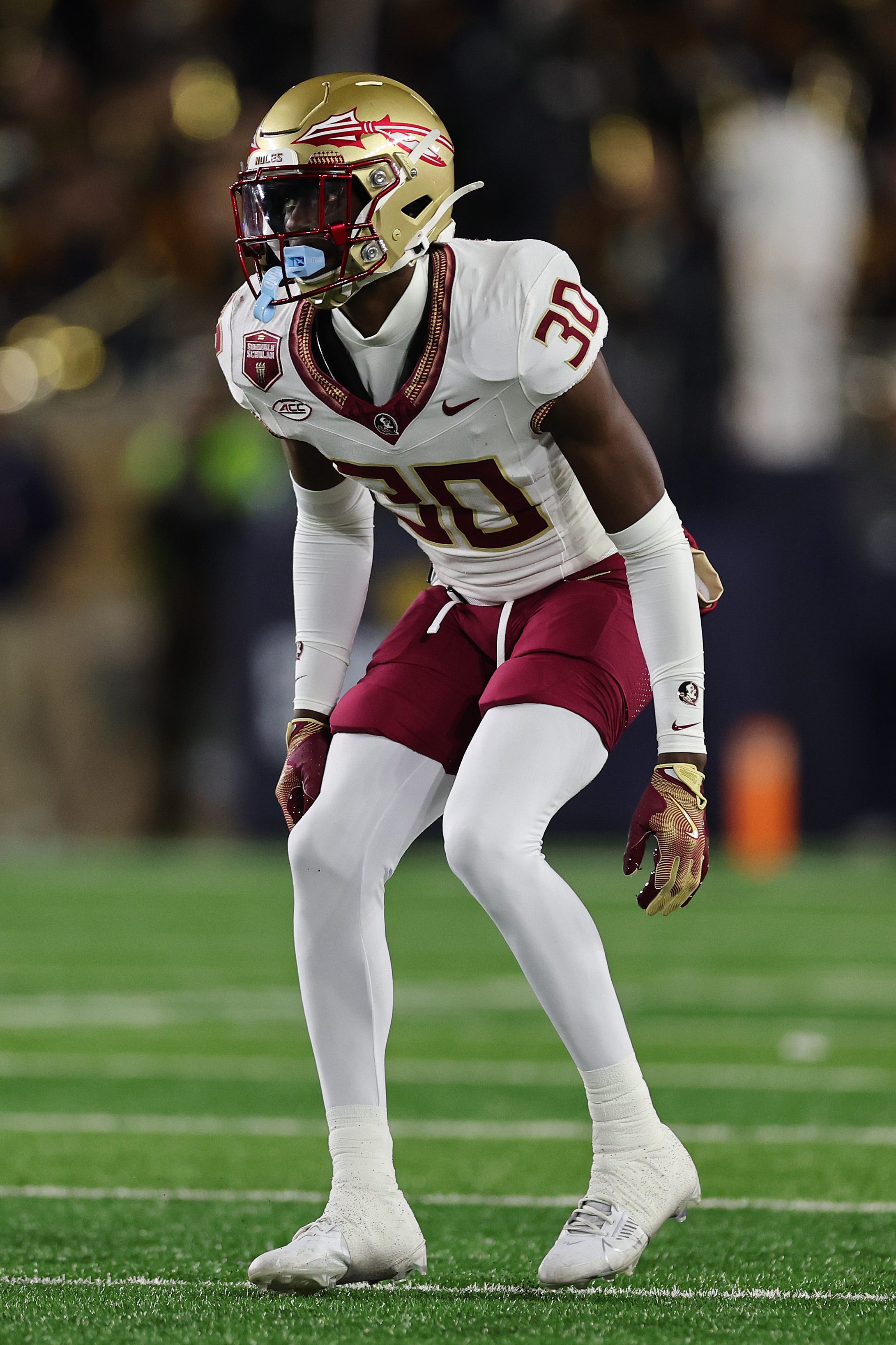 FSU cornerback makes excellent interception during practice