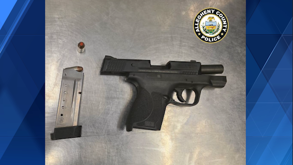 Ohio man charged after firearm discovered at PIT security checkpoint