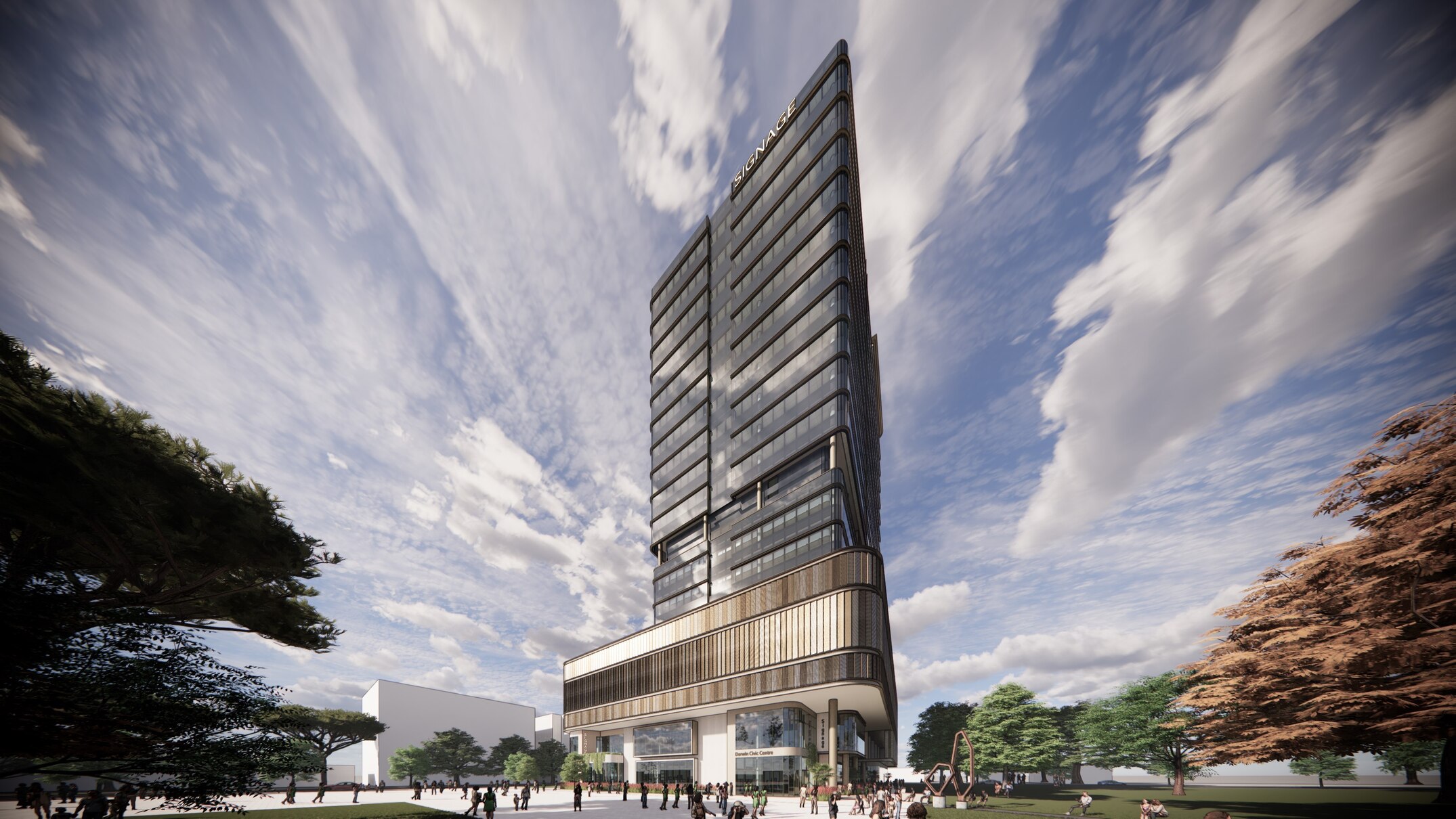Darwin city council proposal to build high-rise civic centre wins ...
