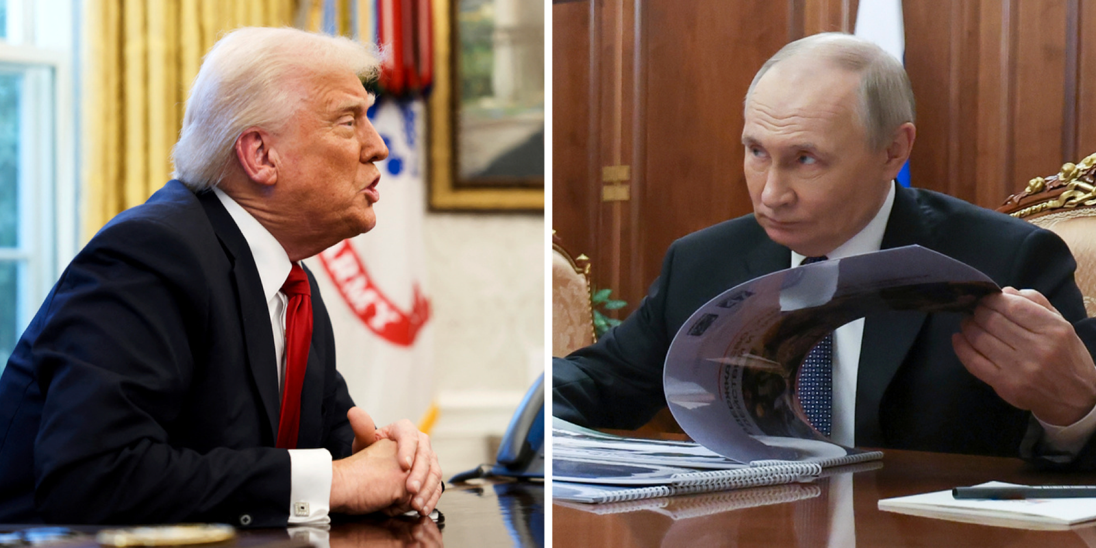 Källor: USA ger upp hoppet om snabb vapenvila – allt argare på Putin