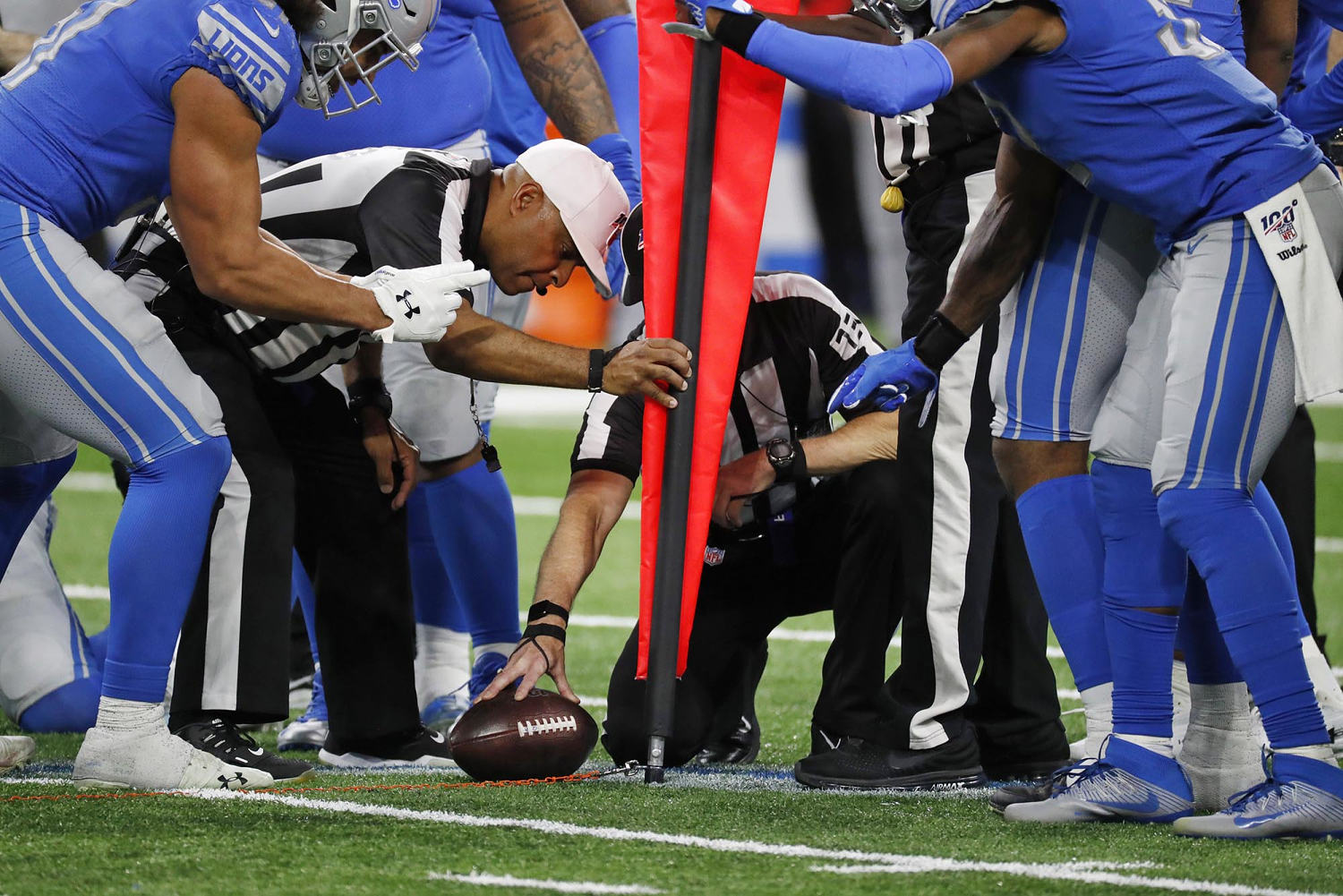NFL to use cameras, not chains, to determine first downs in 2025