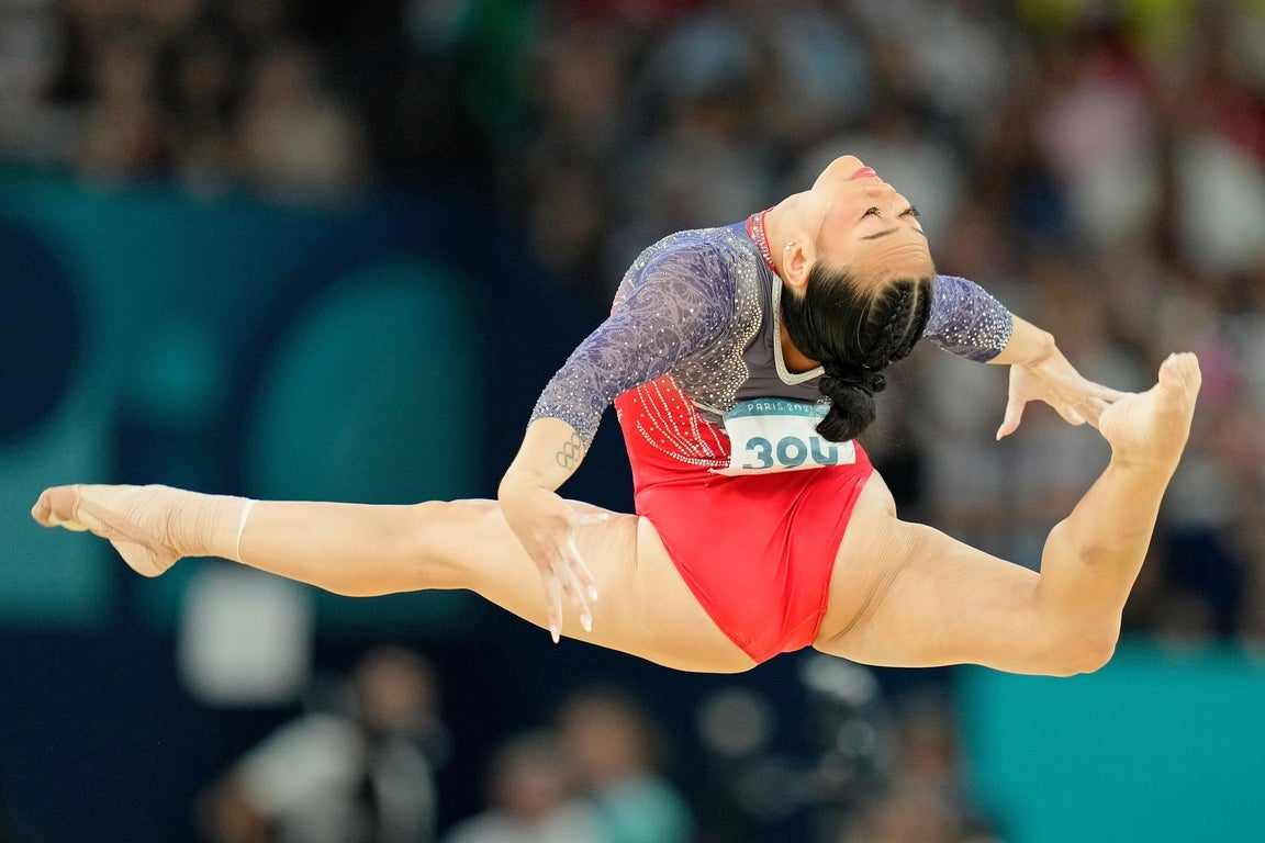 Photos spotlight Suni Lee, American Olympian and SI Swim model