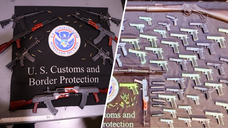 Over 1,000 fake firearms and suppressors seized at LAX since new year