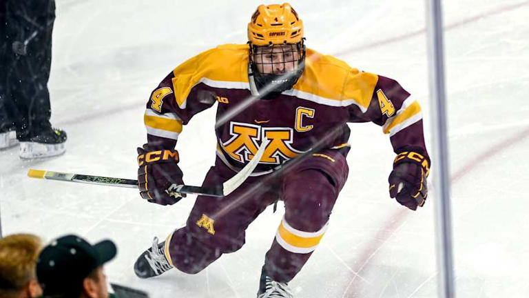 Gophers' Mike Koster signs pro contract with Wild's ECHL affiliate