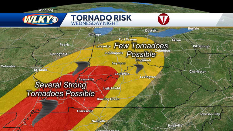 Severe weather coming Wednesday night; threats of flooding, hail, tornadoes