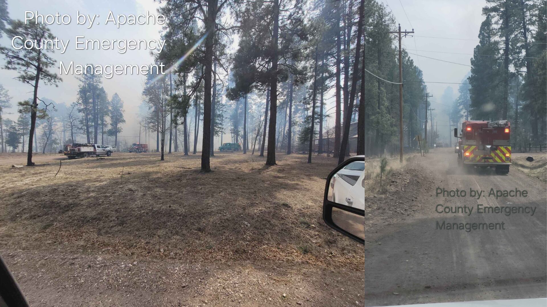 Evacuations lifted after wildfire breaks out in eastern Arizona