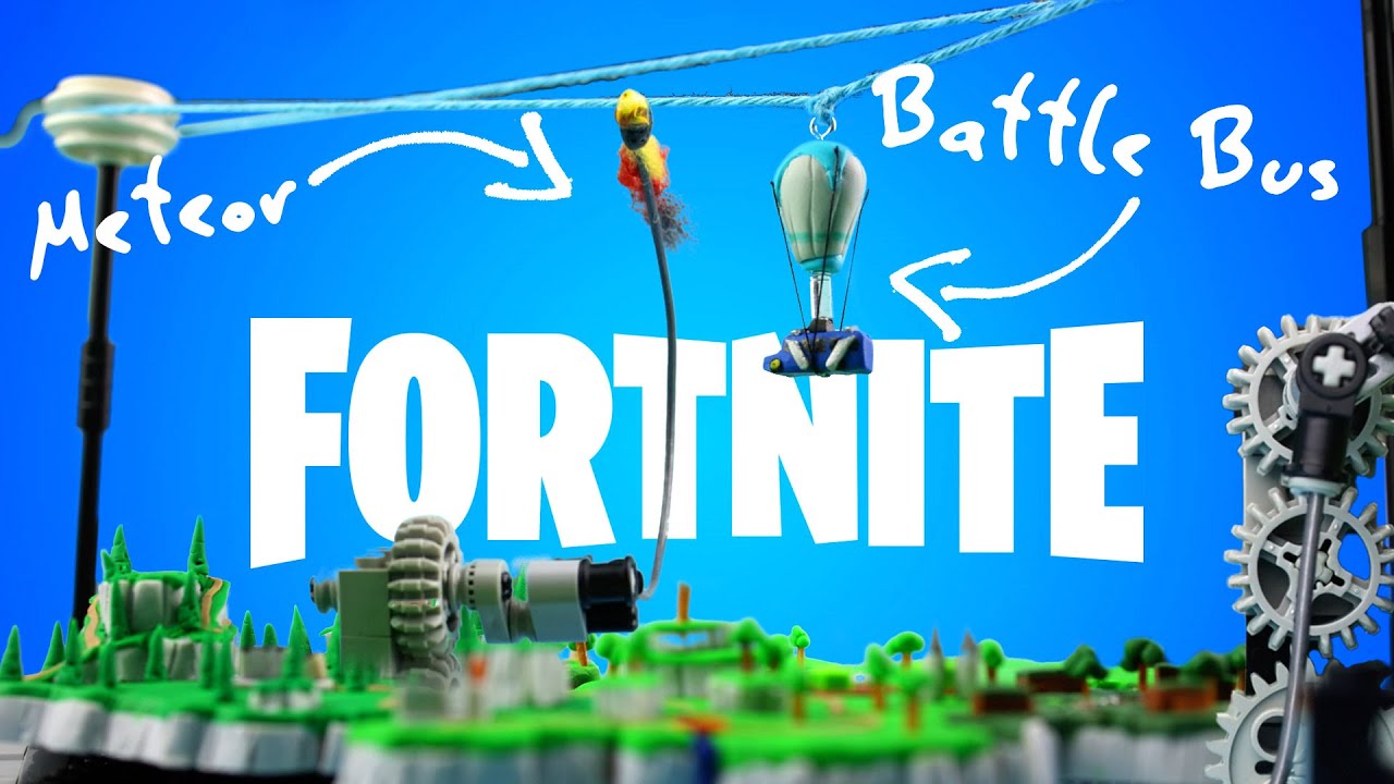 I Built a Clockwork Fortnite OG Map – Meteor Hits Dusty Depot ☄️